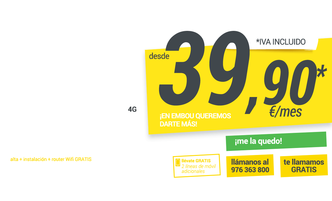 Embou - Tu operadora, la de todos, la de Aragón