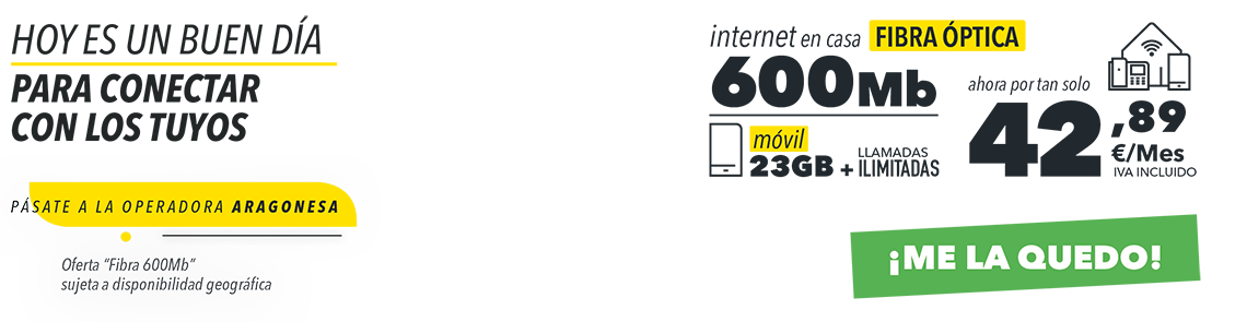 Embou, líder en acceso a Internet en Aragón . Fibra Óptica y Wimax